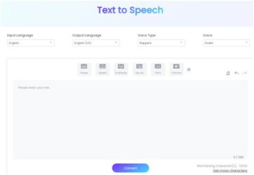 How to Generate Drake AI Voice with TTS Voice Generator