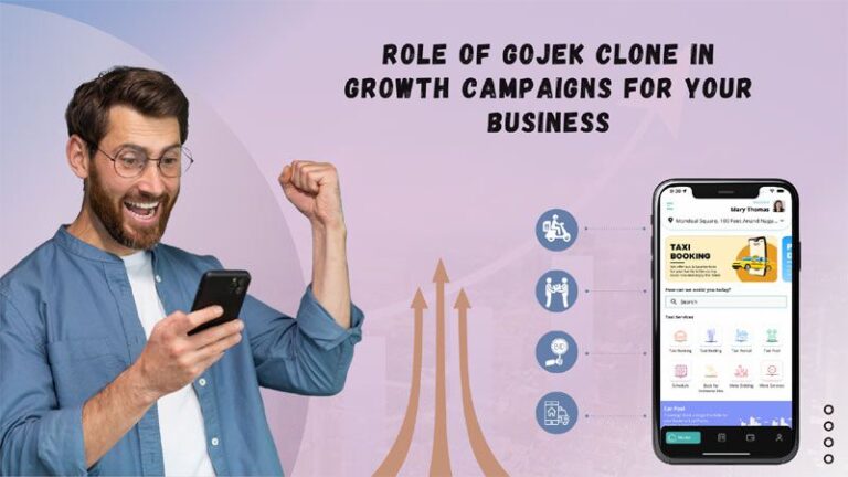 Role Of Gojek Clone In Growth Campaigns For Your Business